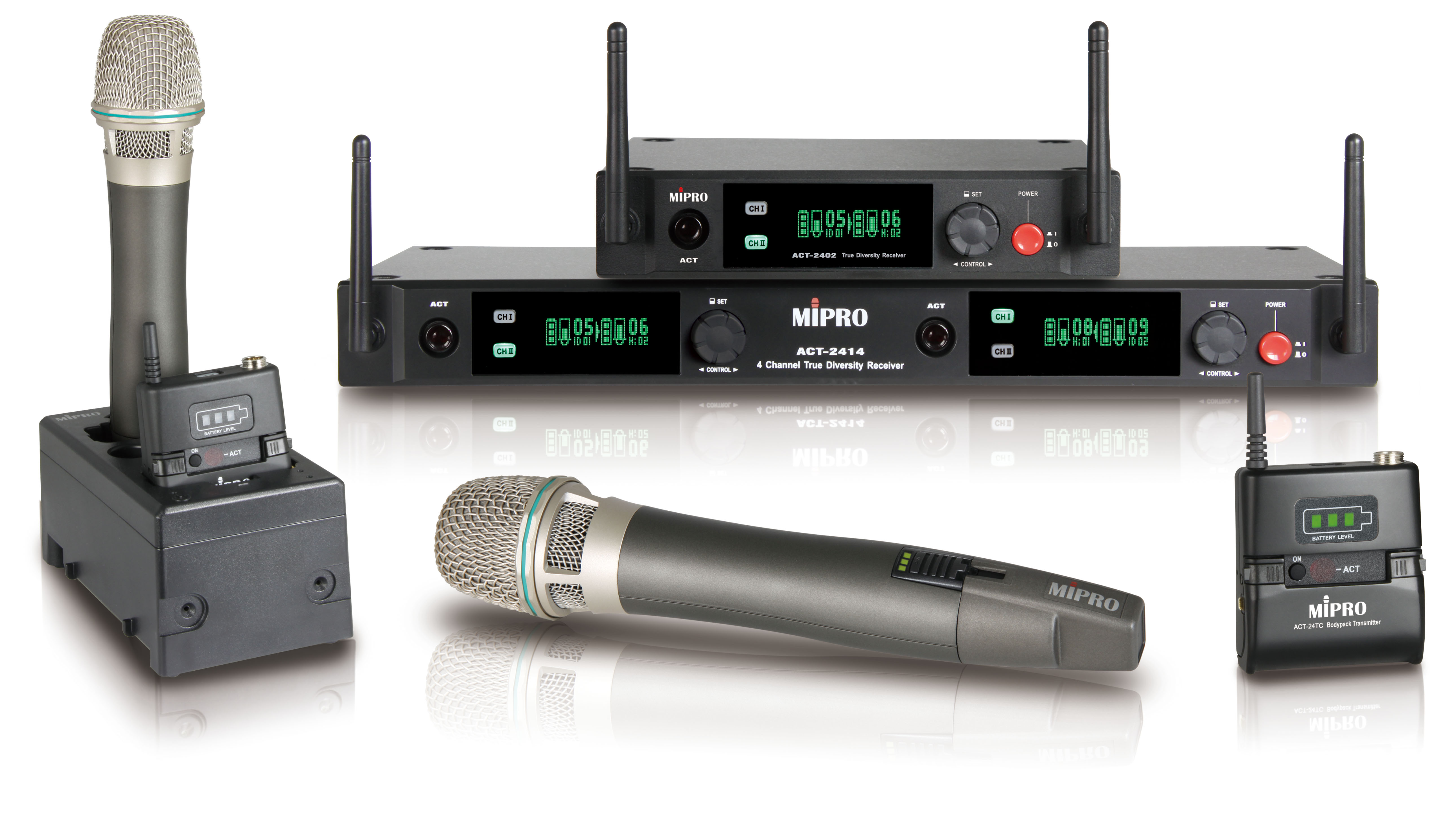 Mipro ACT 2400 Series Digital 2.4GHz Systems - Pacific AV