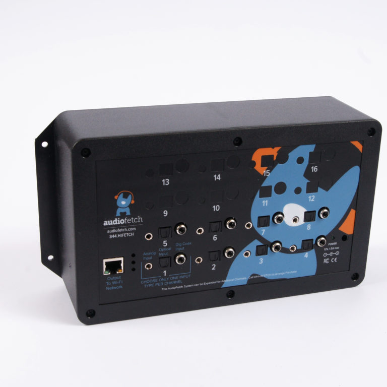 AudioFetch FETCH8-AO1 - 8ch Audio-over-WiFi - Pacific AV