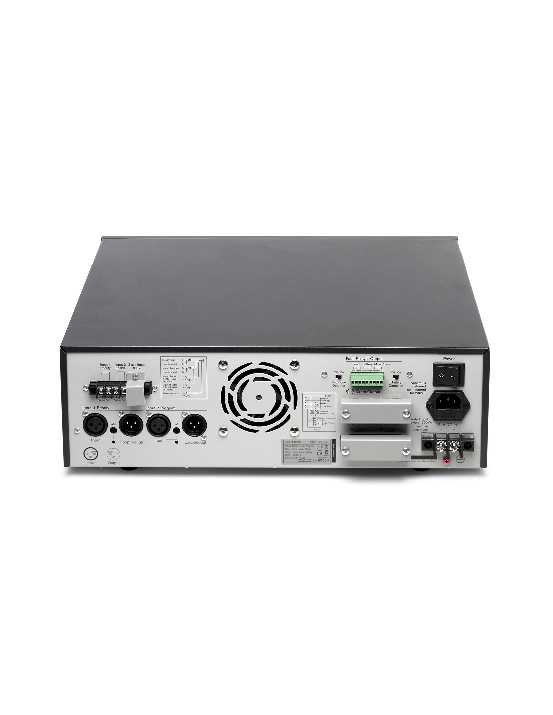 Bosch LBB1938 Series Plena Power Amplifier - Pacific AV