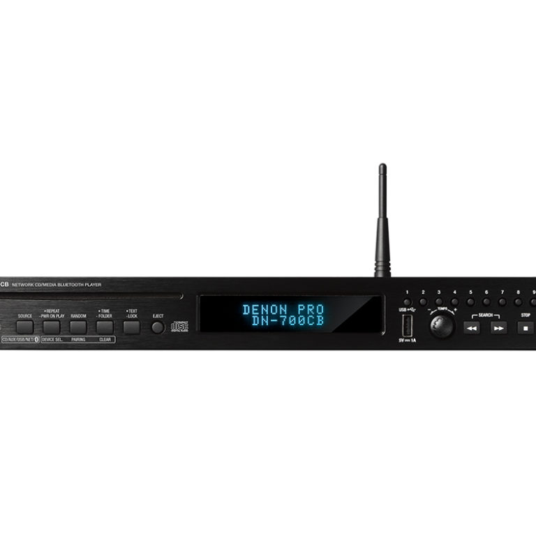 DENON PRO DN700CB rack mount CD player with Bluetooth, USB, 3.5mm input ...