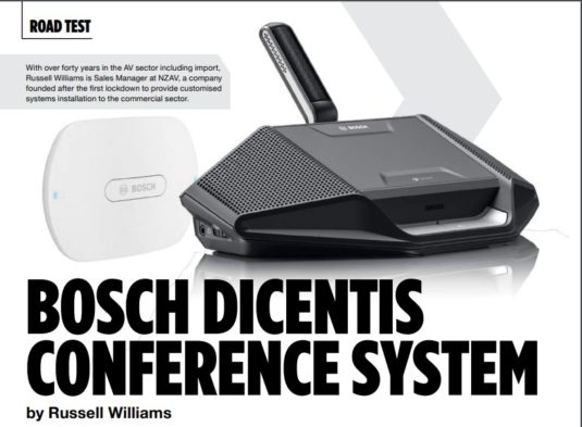 BOSCH DICENTIS Wireless Conferencing System - Pacific AV